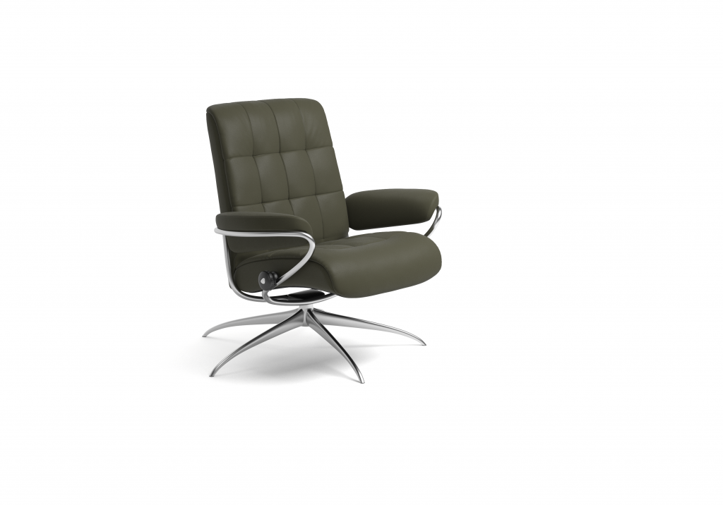Stressless London Low Back Star Base - Design Initial