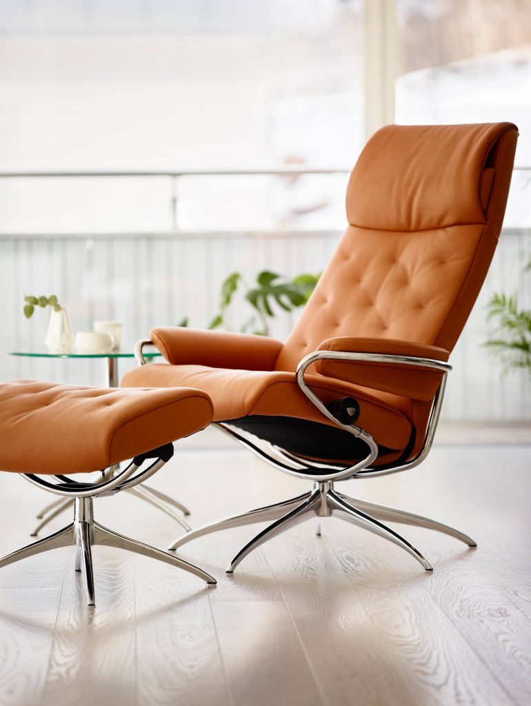 Stressless Metro High Back Star Base - Design Initial