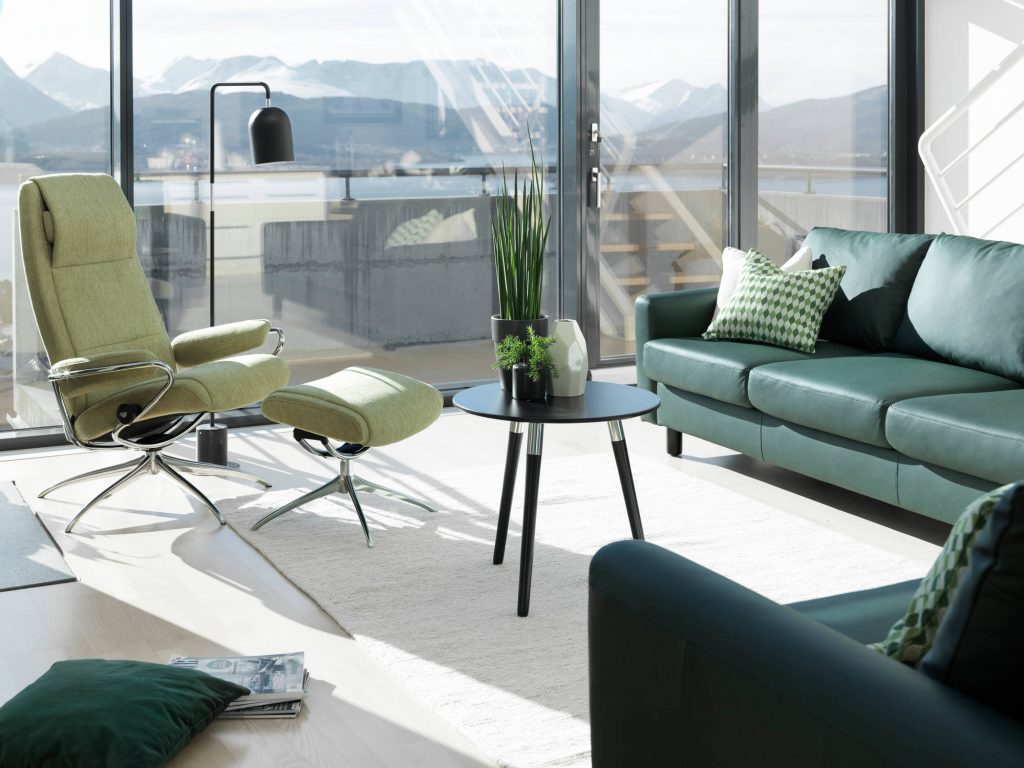 Stressless Paris High Back Star Base - Design Initial
