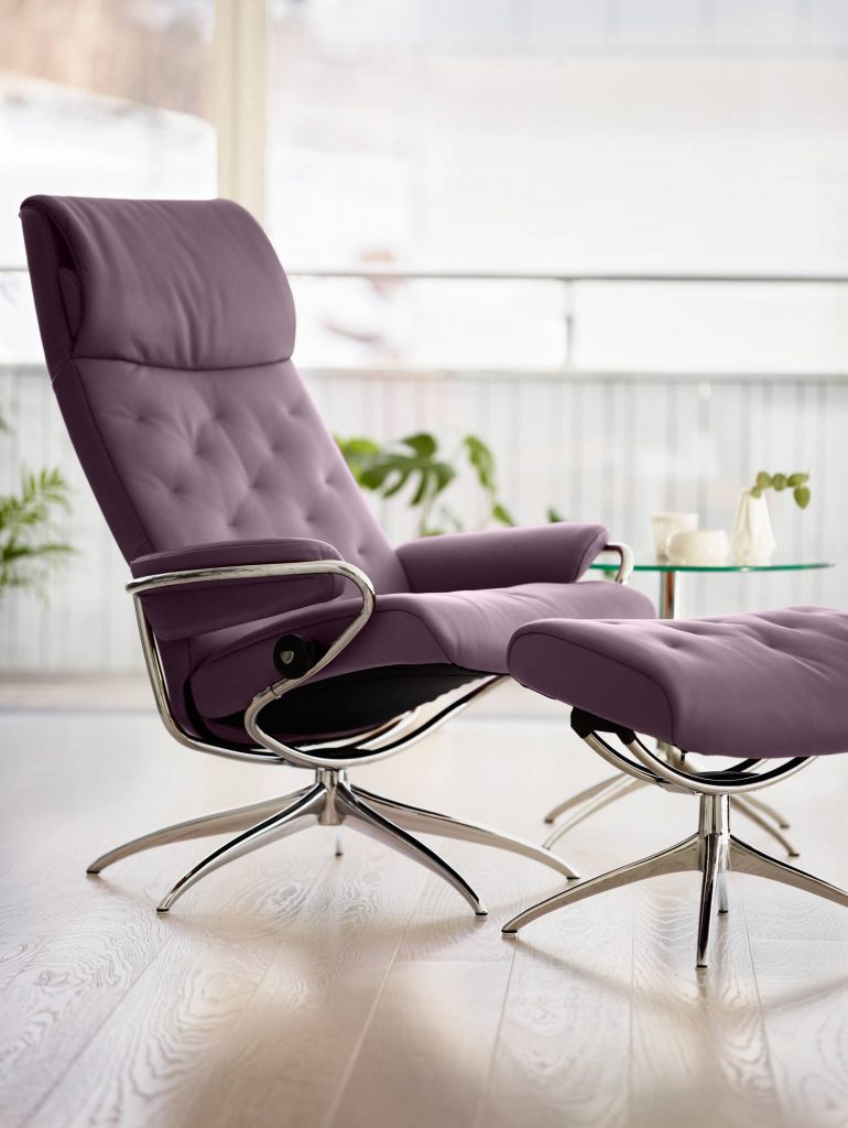 Stressless Metro High Back Star Base - Design Initial